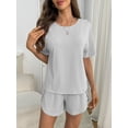 ANRABESS Womens Striped Pajamas Sets 2026 Summer 2 Piece Lounge ...
