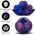 Gear Ball 3D-Printed Plastic Desk Toy, Rotating Fidget Cube Stress ...