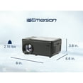 Emerson EVP-2500 150-inch Home Theater LCD Projector with 720p and DVD ...