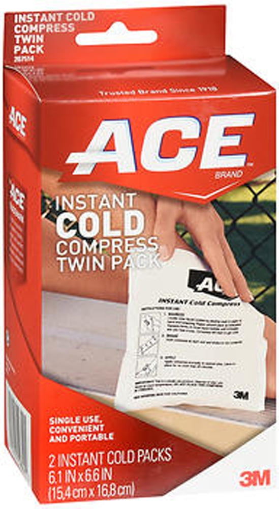 ACE Instant Cold Compress, Twin Pack - Walmart.com