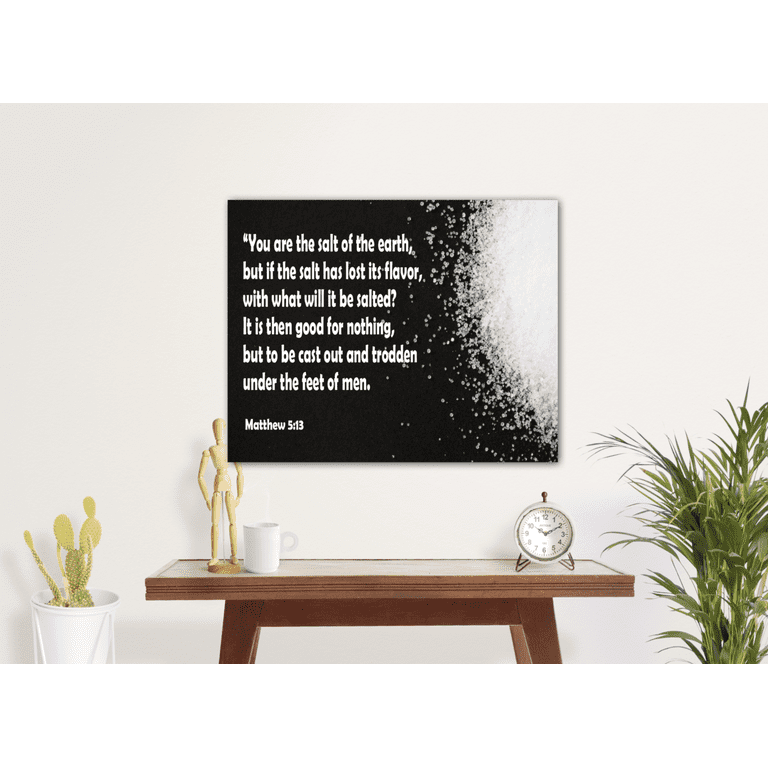 You Are The Salt Of The Earth Christian Art Print Of