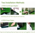 Artificial Turf 1 x 63 Feet Indoor Outdoor Synthetic Grass Landscape ...