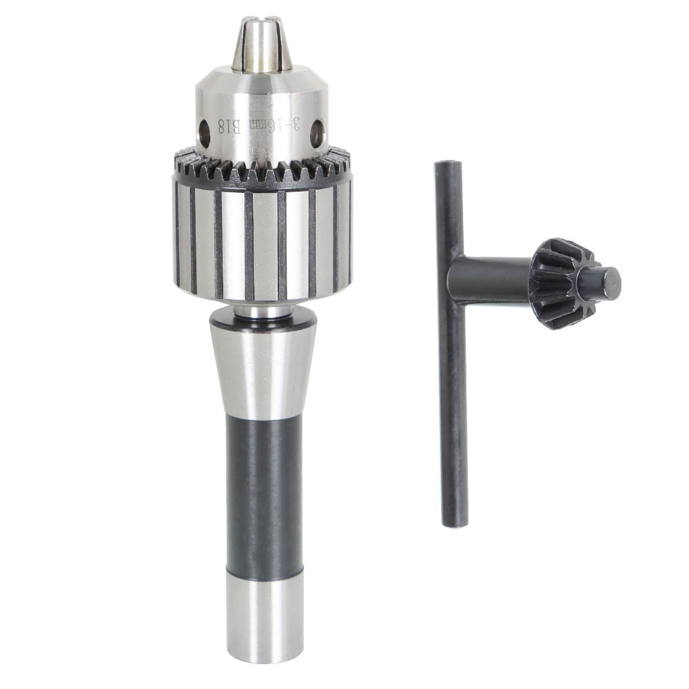 PET-U Super Heavy 1/8 - 5/8" Duty Drill Chuck with R8 Shank Precision ...
