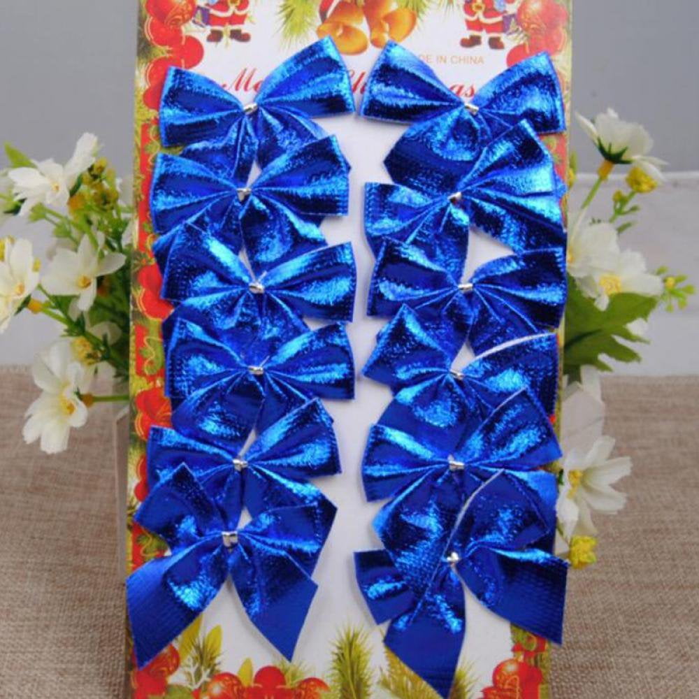 Click here for Mesase 12pcs Christmas Tree Ribbon Bow Ornaments F... prices