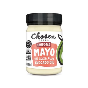 Chosen Foods Avocado Oil Mayonnaise, 32 fl oz, Avocado Oil-Based ...