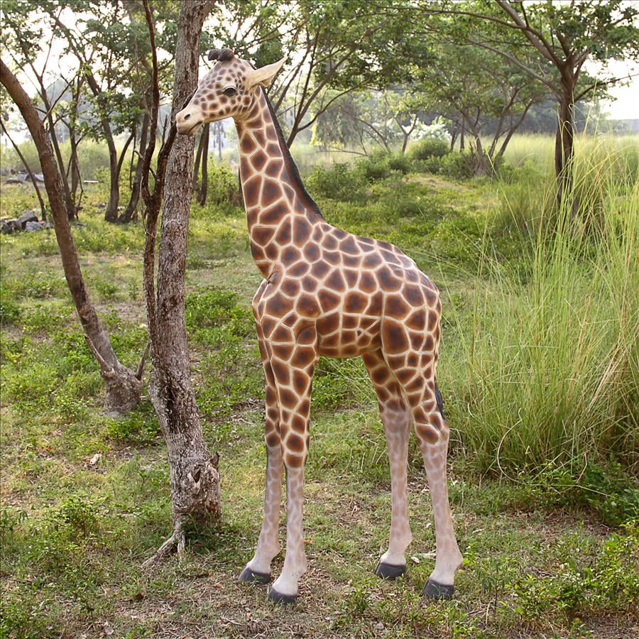 Design Toscano Baako Grand Scale Baby Giraffe Garden Statue - Walmart ...