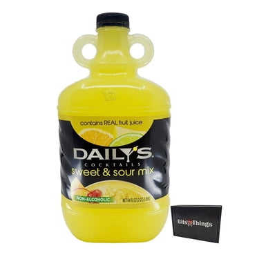 Mr & Mrs T Sweet & Sour Mix, 1 L, Bottle - Walmart.com