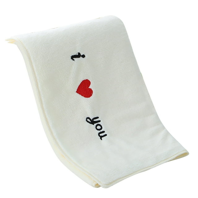 Best Valentine Gifts 2026 High Density Coral Velvet Towel Can Be Cut ...