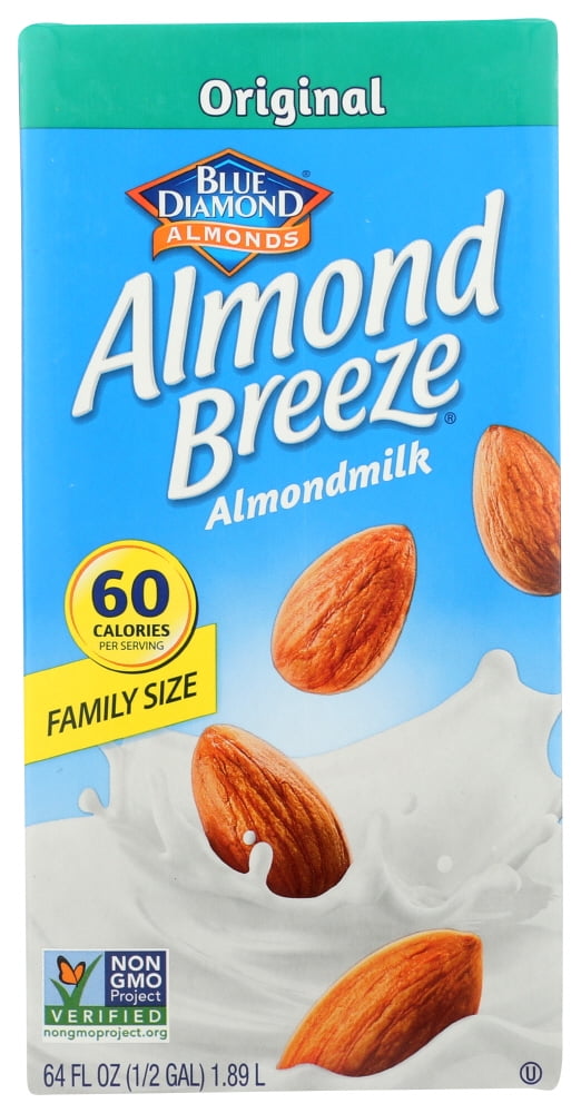Almond Breeze Almond Milk Original, 64 Fl Oz - Walmart.com - Walmart.com