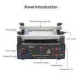 BGA Bottom Heating Temperature Control Rework Station 853 IR Preheater ...