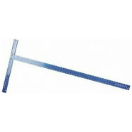 Johnson 48 in. L x 22 in. H Aluminum T-Square Silver - Walmart.com