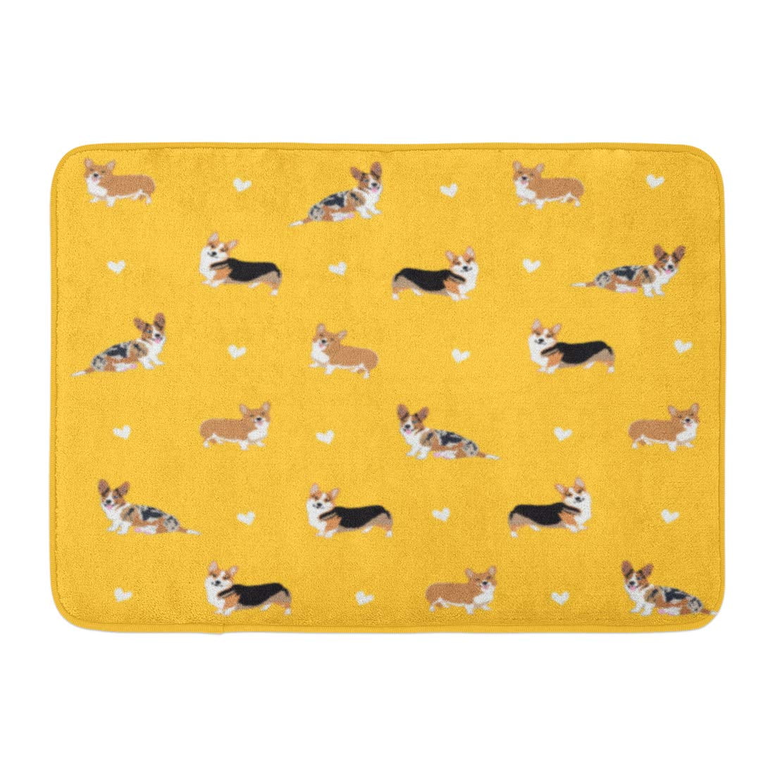 GODPOK Cartoon Welsh Corgi Cute Dog Pembroke Rug Doormat Bath Mat 23 ...