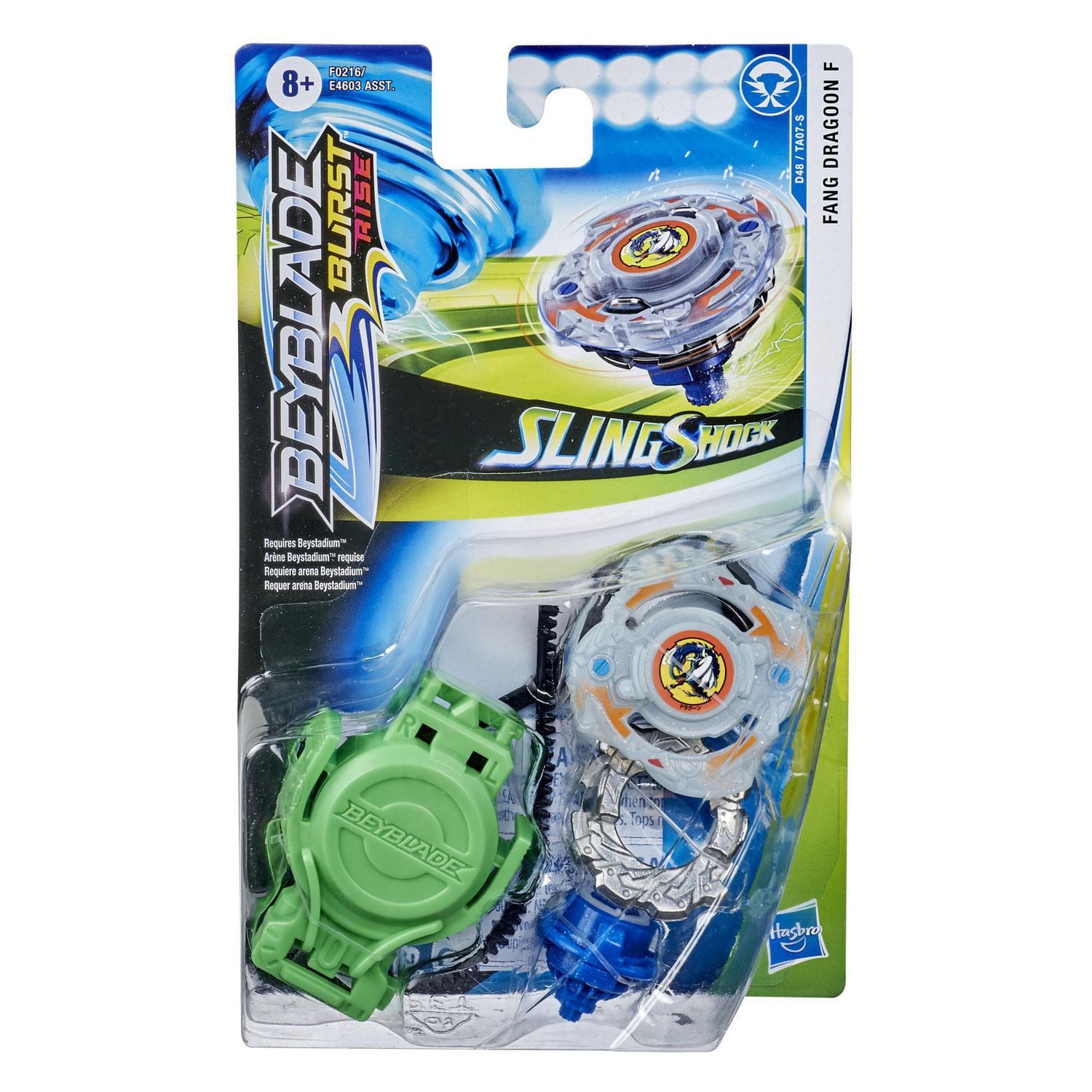 Click here for Hasbro Beyblade Burst Rise Slingshock Fang Dragoon... prices
