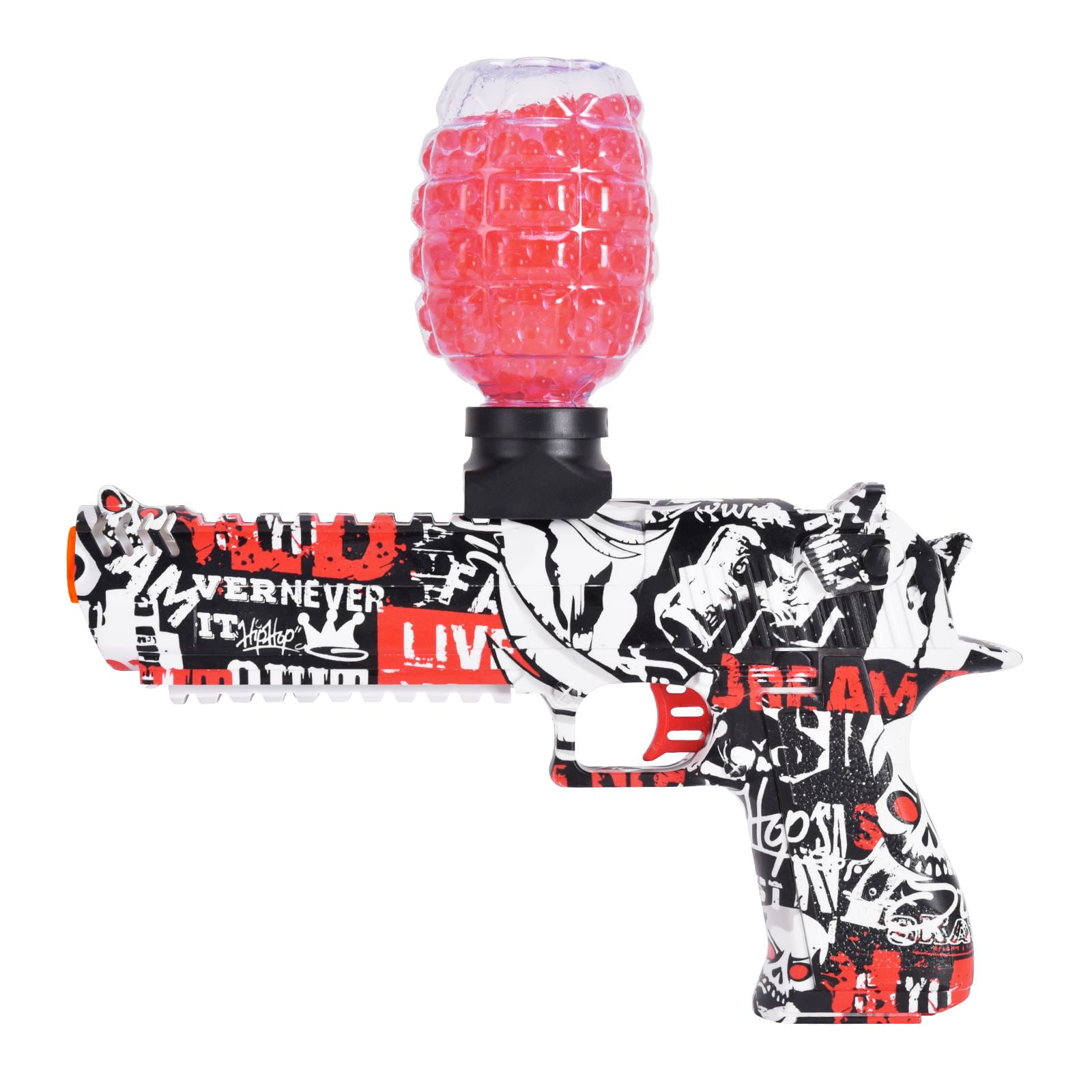 Buy Gel Splatter Ball Blaster Toy Gun, Full Auto Splat Ball Toy with ...