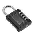 Locker Locks with Code Outdoor 4 Digit Waterproof Padlock for Sport GYM ...