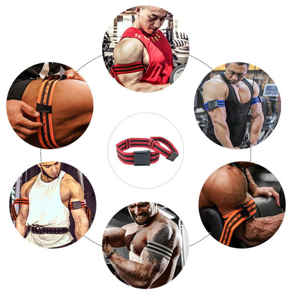 Buy 2 Pairs Blood Flow Restriction Bands BFR Occlusion Bodybuilding ...
