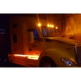 5pc Clear Lens Chrome Finish Super Bright Amber Full LED Front Cab Roof ...