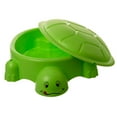Starplay Turtle Pool/Sandpit w/Cover, Green - 37'' x 26.3'' x 11 ...