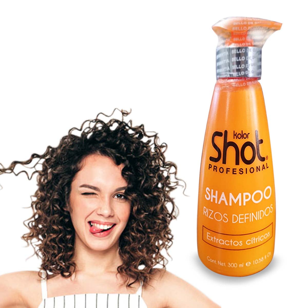 Shampoo Rizos Definidos Kolor Shot Profesional 250 Ml Kolor Shot 250 ml ...