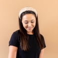 Headbands of Hope Women's Blushing Double Braid Headband | Biege ...