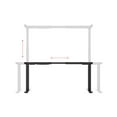Monoprice Easy Assembly Adjustable Desktop Dual Motor Sit-Stand Desk ...
