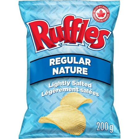 Ruffles Regular Lightly Salted Potato Chips | Walmart Canada
