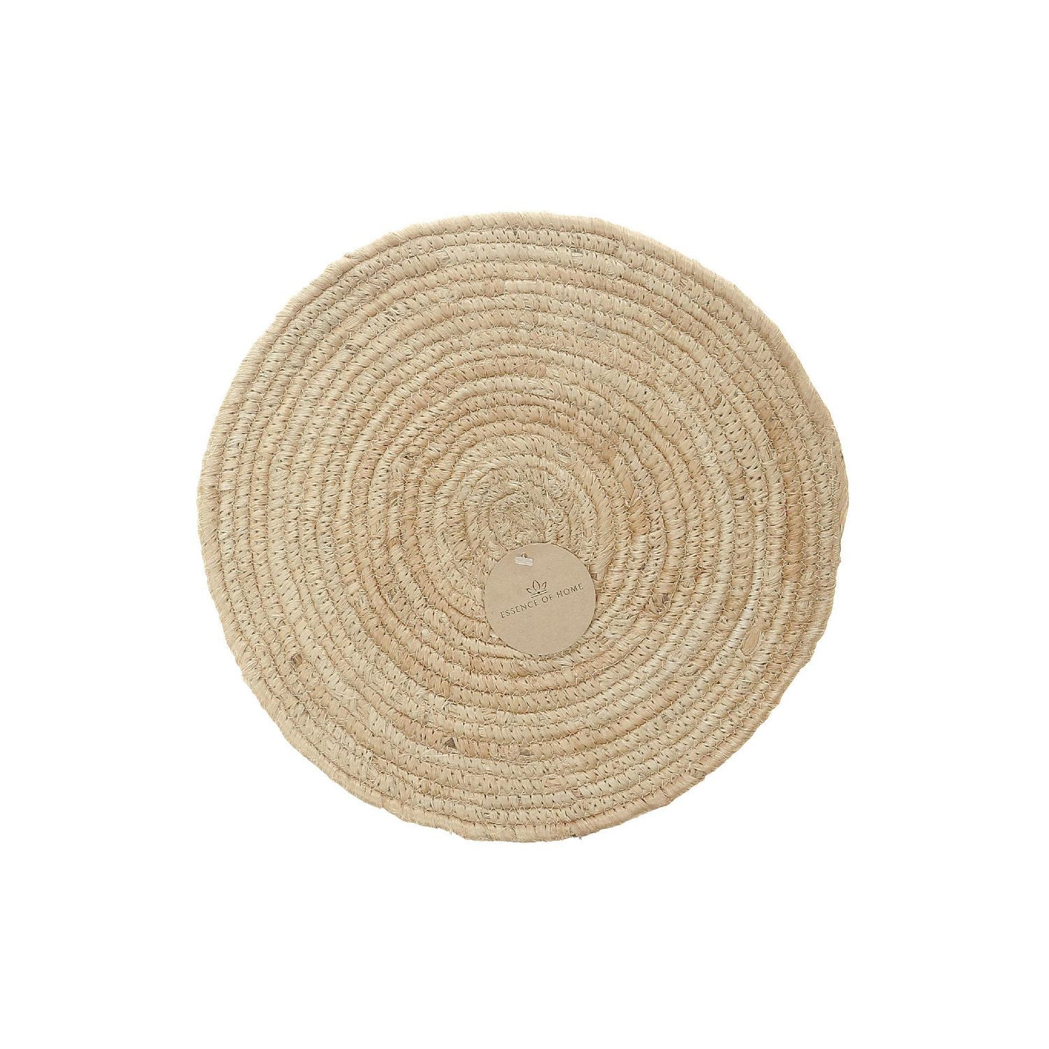 Click here for Ih Casadécor Plain Round Rope Jute Braided Placema... prices