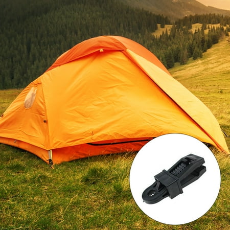 Pack of 10 Tents Awnings Wind Rope Clamps Portable Canopy Clips ...
