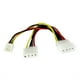 IDE 4 Pin Molex to 4 Pin Floppy Disk and 4 Pin Molex Power Cable ...