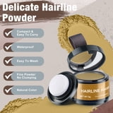 Instantly Hairline Powder, Women Men Hair Powder Elevates Hairline ...