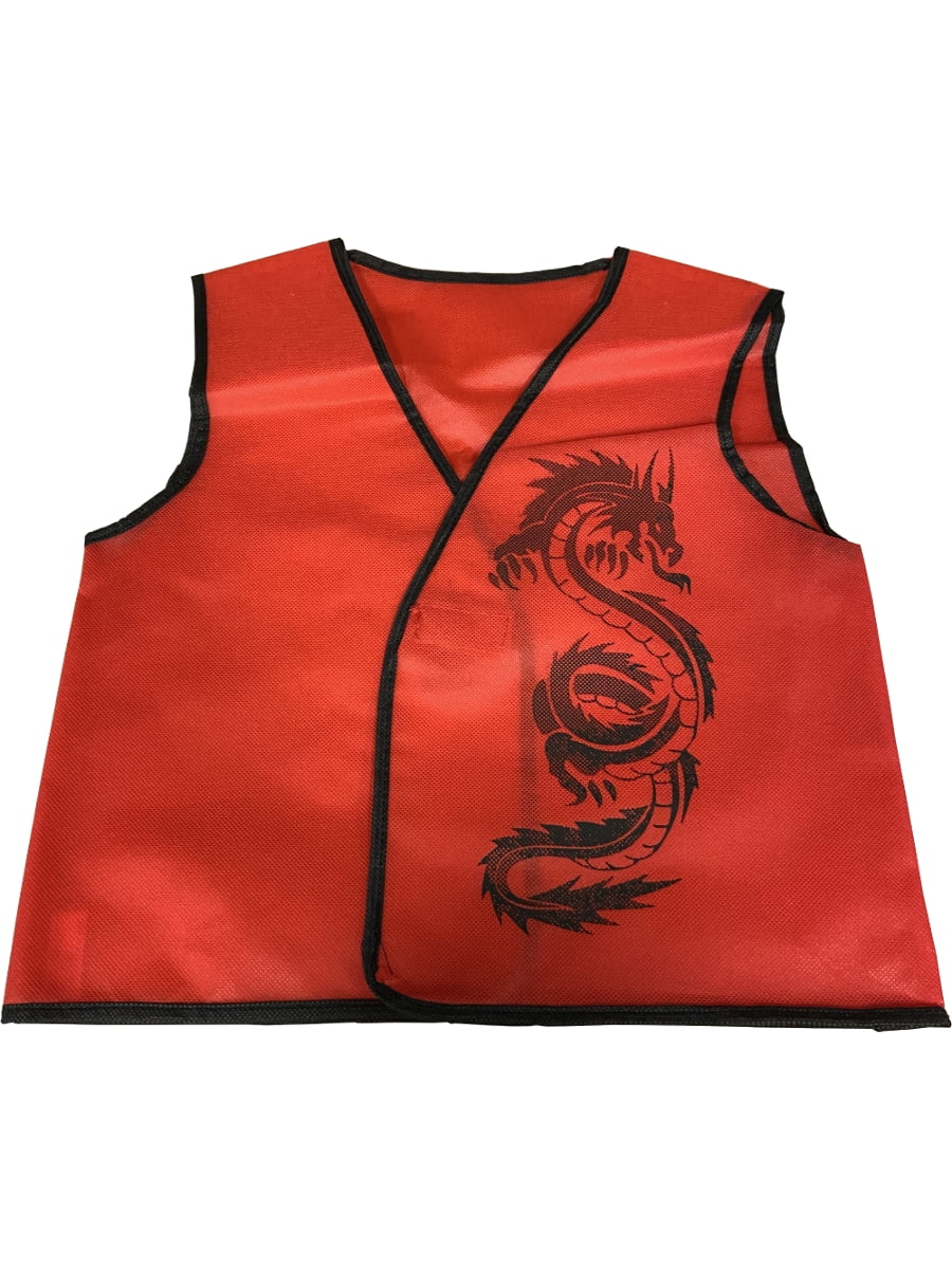 BlockBuster Costumes Child's Red Ninja Vest Costume Accessory - Walmart.com