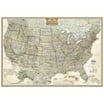 National Geographic United States Executive Map, Enlarged and Laminated ...