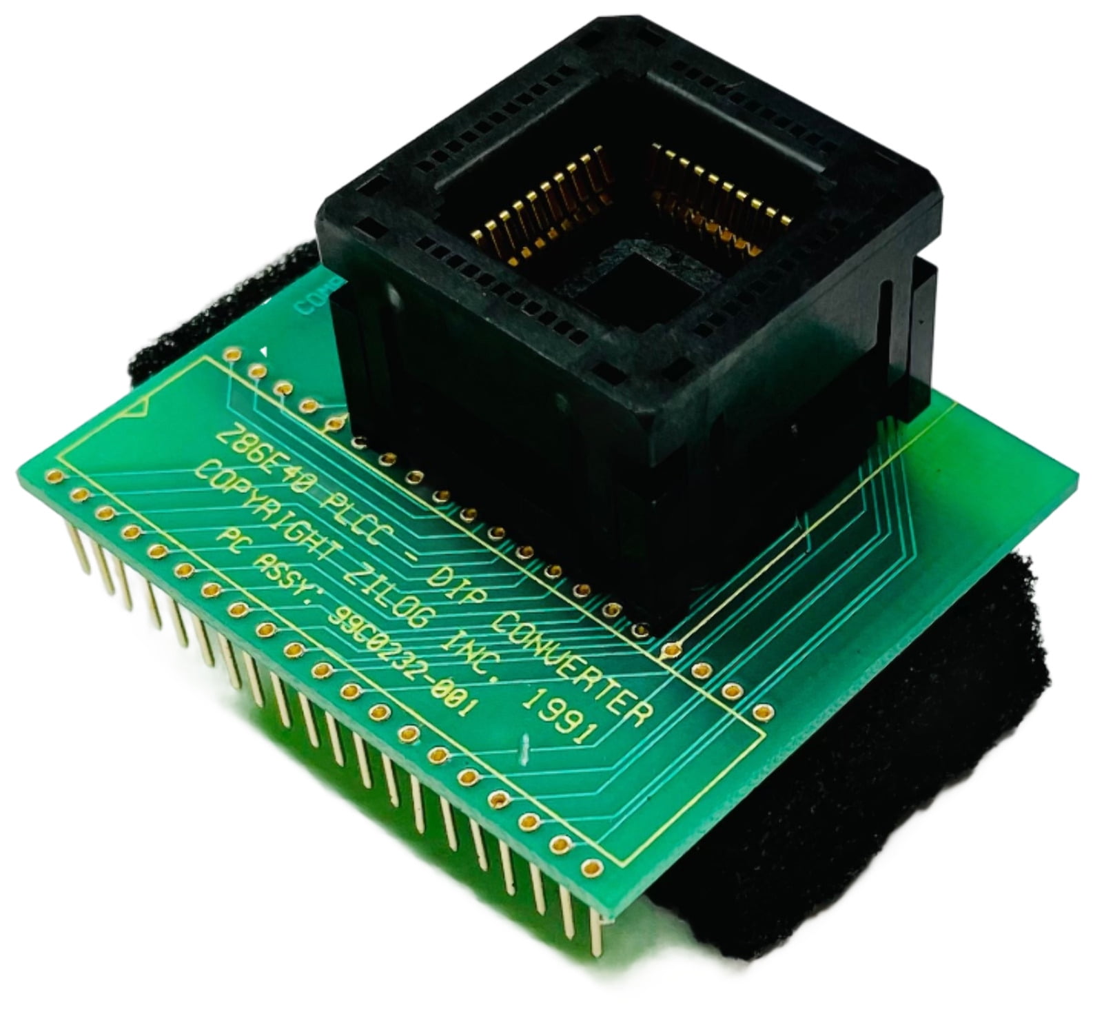 Z86E4001ZDV 44 PINN PLCC Adapter, Emulators/Programmers - ZIF Socket ...