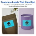 Avery Printable Rectangle Labels, Bright Blue, 2" x 3.75", 160ct ...