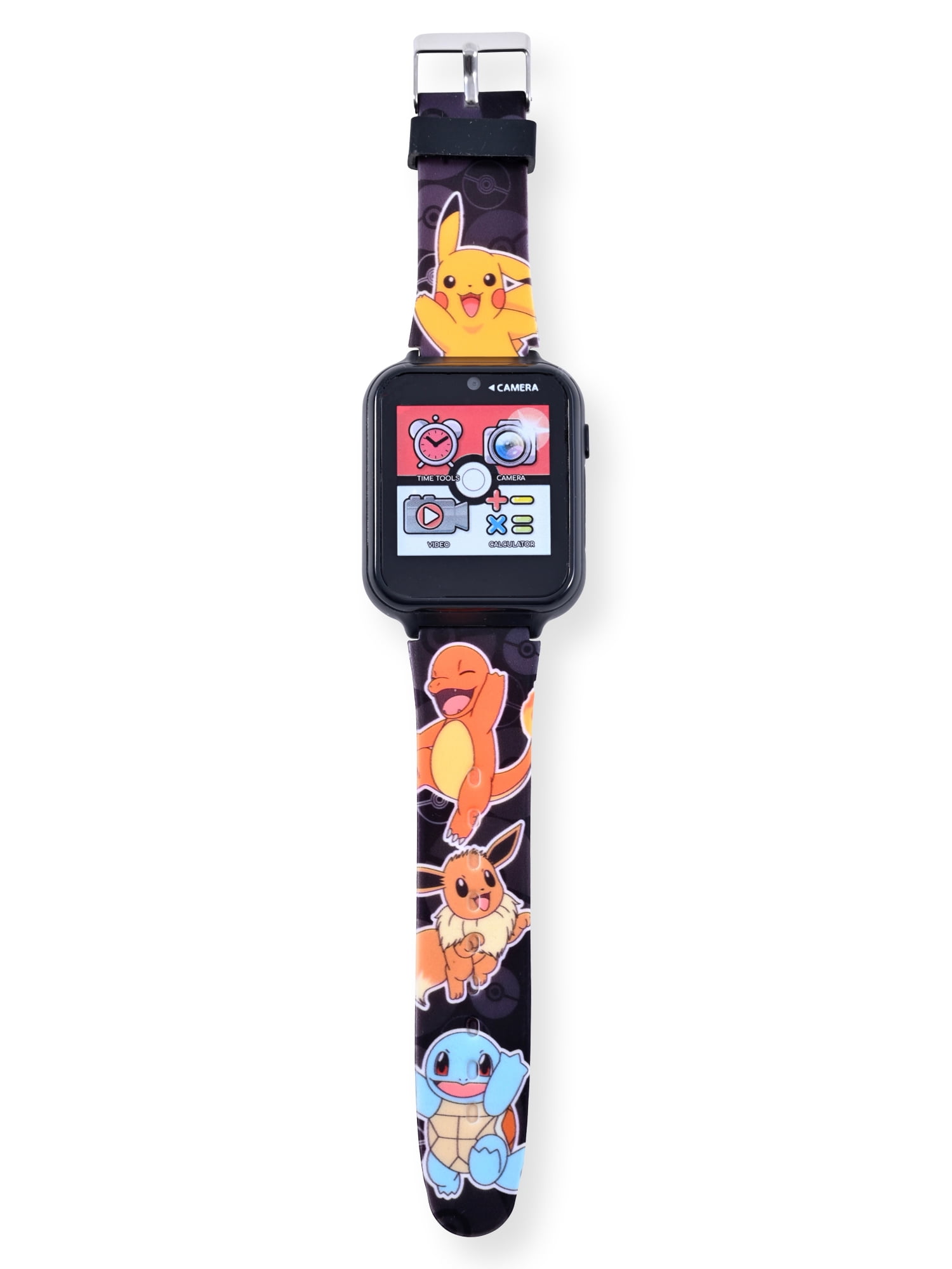 Pokemon iTime Unisex Child Interactive Smartwatch 40mm in Black ...