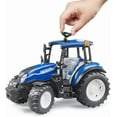 Bruder, Tractor, 09860 New Holland Powerstar T5.120, Blue - Walmart.com