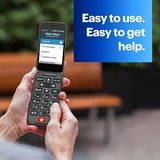 LIVELY Jitterbug Flip2: Flip Cell Phone Smartphone for Seniors, Compatible with Lively Phone ...
