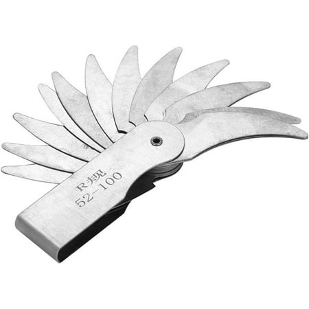 Lepai Radius Fillet Gauge, Stainless Steel Radius Fillet Gauge External ...