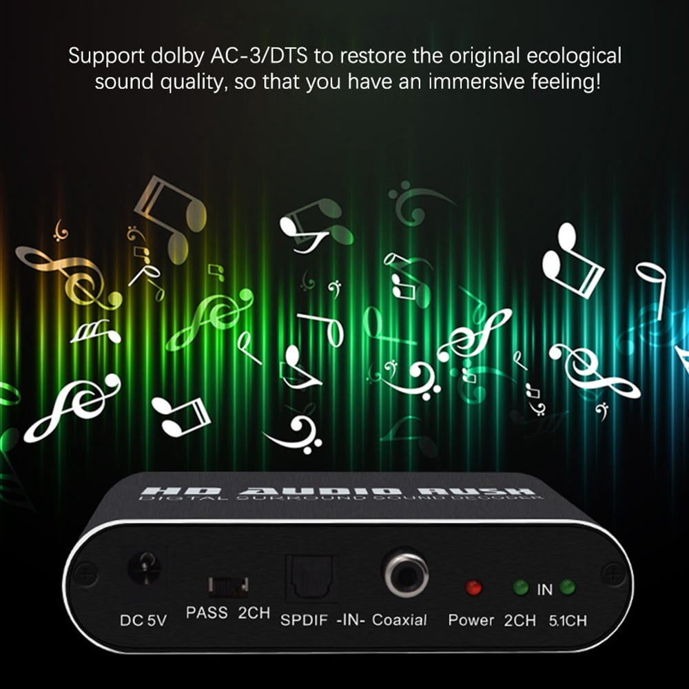 Buy AC-3DTS Decoder for DOLBY Decoding 5.1-Channel Audio Converter ...