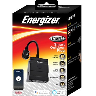 Merkury Innovations Indoor/Outdoor Smart Plug, 1-Pack Outlets - Walmart.com