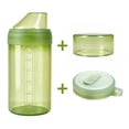 ZZAIXHL Silicone Storage Jar with Flexible Lid, 12 oz Container for ...