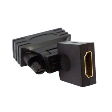 Insten DVI to VGA M/F Adapter, Black - Walmart.com