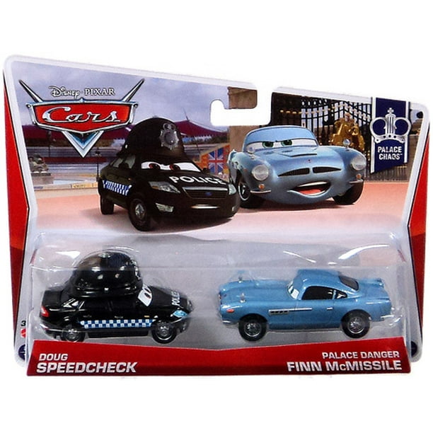 Disney Cars Doug Speedcheck & Palace Danger Finn McMissle Diecast Car ...