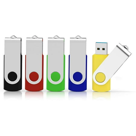 USB 3.0 Flash Drive 32GB, Aiibe 5 Pack 32 GB USB Flash Drives USB ...