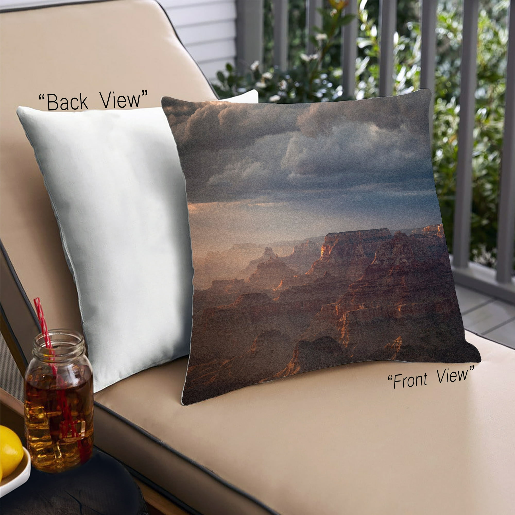 Click here for Ahgly Company Sites Grand Canyon Outdoor Throw Pil... prices