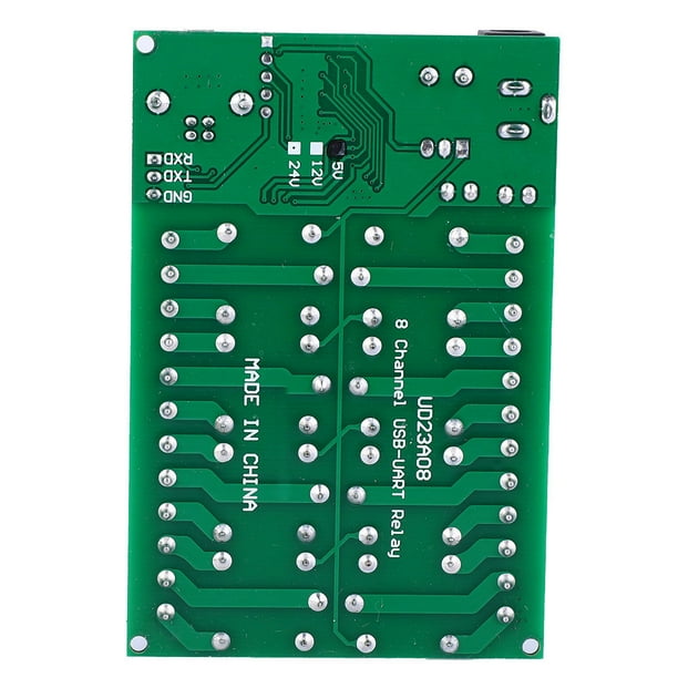 Usb UD23A08 USB Relay Module MultiFunction 8 Channel UART Serial Port ...