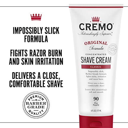 Cremo Original Shave Cream, Astonishingly Superior Smooth Shaving Cream ...