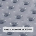 Bath and Shower Safety Mats 40x16 inch, Non Slip with Suction Cups for ...