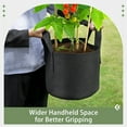 12-Pack Grow Bags 5 Gallon, Thick Fabric Planter Bags for Vegetables ...