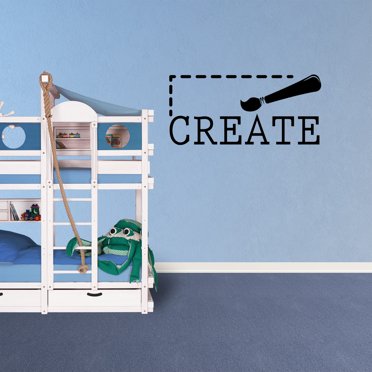 Wall Decals Craft Room Decor Sticker Creative People Quote Don't Have ...